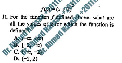 Solved Fxx23 11 For The Function Defined Above What Are All