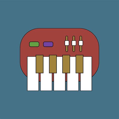 플랫 아이콘 디자인 컬렉션 어린이 뮤지컬 벡터 Ai Eps Uidownload