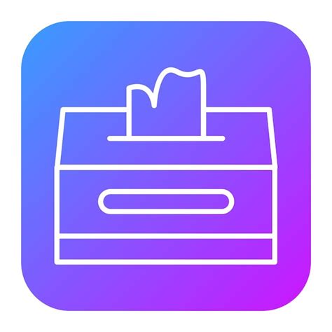 Premium Vector Tissue Box Vector Illustration