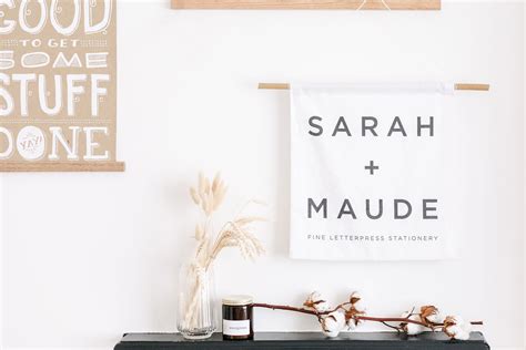 A Gentle Pressure Free Approach To Bespoke Stationery — Sarah And Maude Letterpress