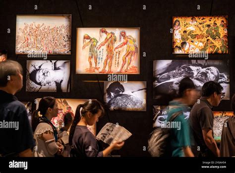 Drawings By Survivors Of The Atomic Bombing Alongside Documentary