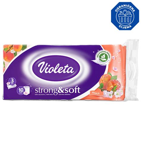 Violeta Strongandsoft Toaletni Papir U Svim Robin Marketima