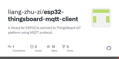 GitHub Liang Zhu Zi Esp Thingsboard Mqtt Client A Library For