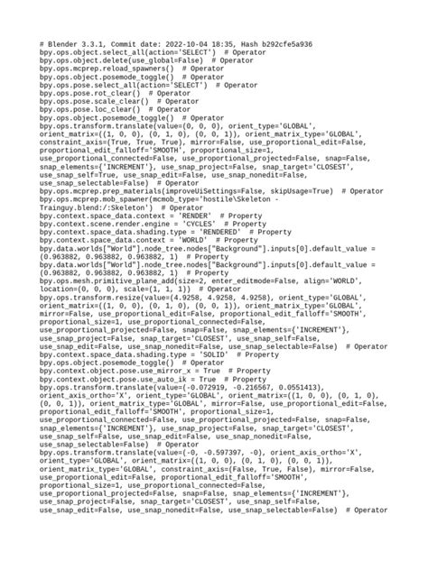 Blendercrash Pdf