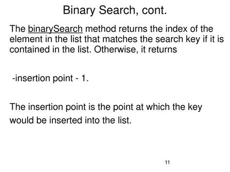 Ppt Lecture 3 Linear Search And Binary Search Arraylists Powerpoint