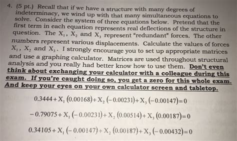 Solved 4 5 Pt Recall That If We Have A Structure With Chegg Com