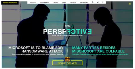 The Perspective CSS Nectar Web Design Awards CSS Gallery