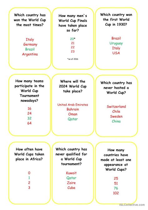 Soccer Football Board Game Que English ESL Worksheets Pdf Doc