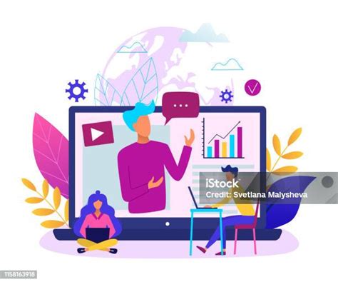 온라인 교육의 개념 쉽게 편집하고 사용자 정의 할 수 있습니다 개념에 대한 스톡 벡터 아트 및 기타 이미지 개념 공부