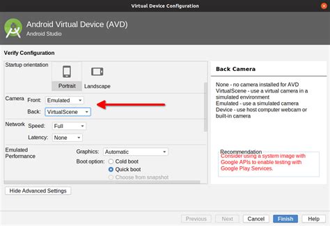 Notable AVD Configuration Options