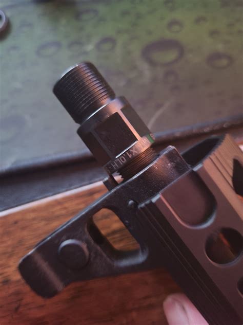 Kns Precision Muzzle Adapter Has Thread Showing When Tightened R Ak47