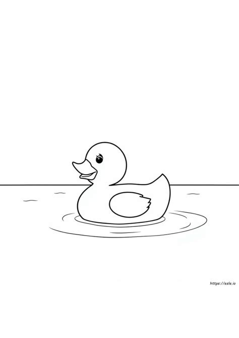 Rubber Duck Coloring
