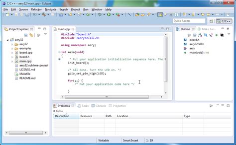 Eclipse Juno — Aery32 V050 Documentation