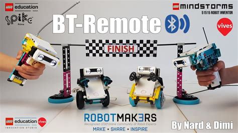 Bt Remote Remote Control Your Lego Spike Prime And Robot Inventor Self