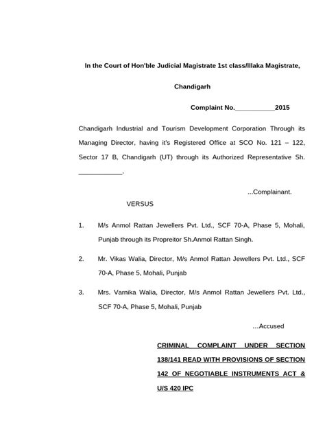 Citco Vs Anmol Ratan Pdf