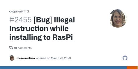 [bug] illegal instruction while installing to raspi · issue 2455