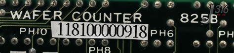 15103 Tokyo Electron Pcb Assy Wafer Counter 825b Sd3 S091 118100000918 J316gallery