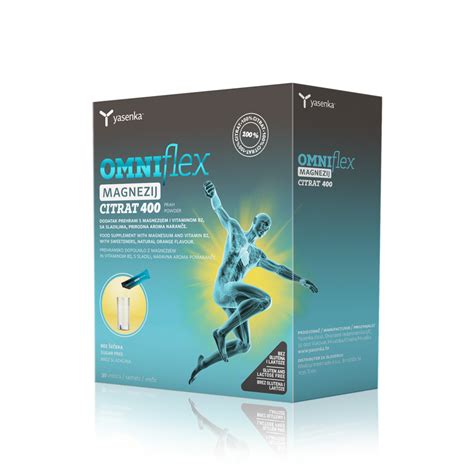 Omniflex Magnezijum Citrat 400 Yasenka