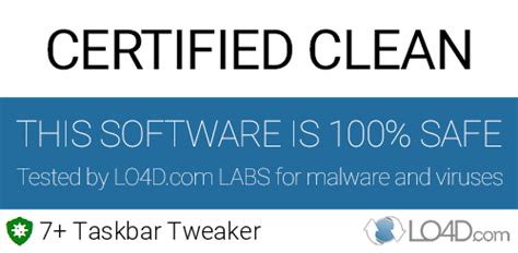 7 Taskbar Tweaker Download