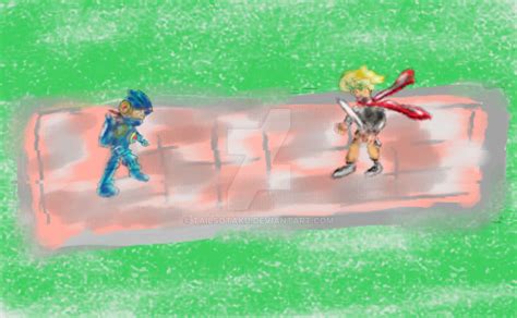 Megaman Exe Vs Django By Tailsotaku On Deviantart