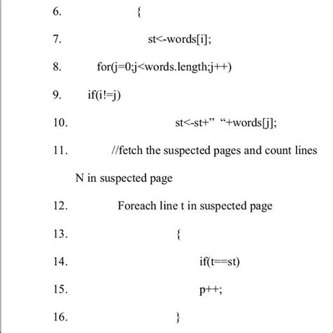 Proposed Plagiarism Detection Algorithm For Checking The Suspected