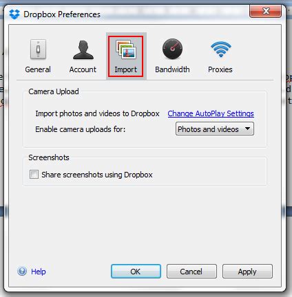 Dropbox Settings For Windows Make Your Dropbox More Efficient
