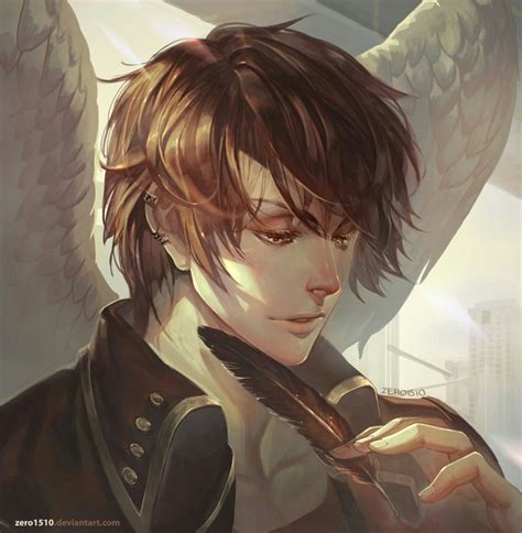 Брюнет аниме арт Zefirkaclub фото и картинки