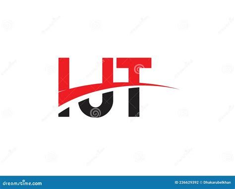 IJT Letter Initial Logo Design Vector Illustration Stock Vector Illustration Of Logo Graphic