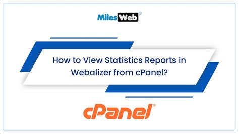 How To View Statistics Reports In Webalizer From Cpanel Milesweb