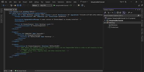 How To Create An Installer For A Winforms Application Using Wix For