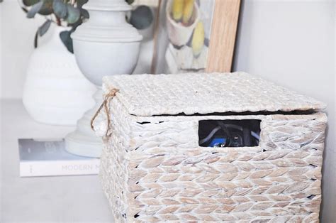 How To Hide Modem And Wifi Router In A Stylish Way Hydrangea Treehouse