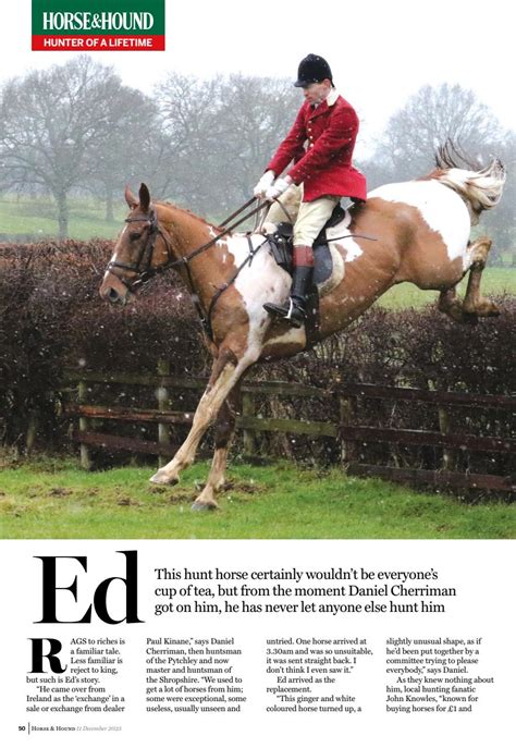 Horse And Hound Magazine 11 Dec 2025 Back Issue
