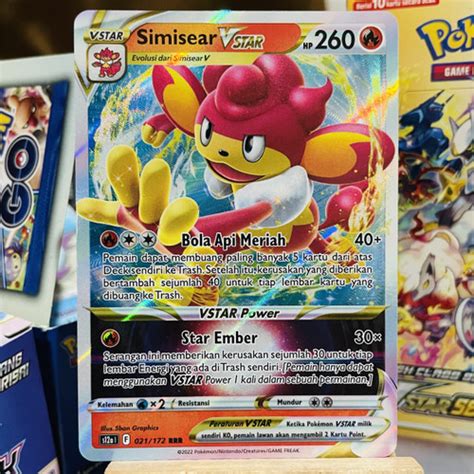 Jual Simisear Vstar V Star Kartu Pokemon Indonesia Tcg Card Kota Tangerang Tokutoys Ori