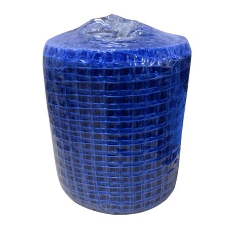 Blue Chinese Fiber Mesh For Concrete Plastering Various Sizes