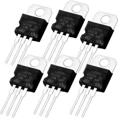 2pcs 33v 950ma Voltage Regulator Ld33v