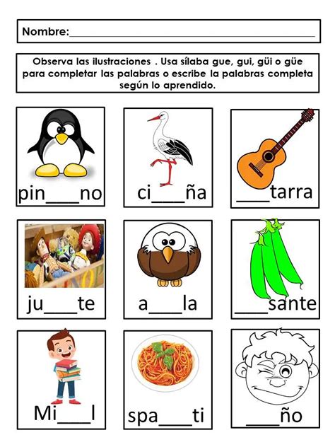 Cuadernillo De Actividades Gue Gui Y Diáresis 40 Off