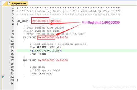 stm32h750 qspi w25qxx xip stm32h750 xip csdn博客