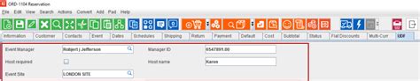 Default Event Udf Values To Its Event Orders