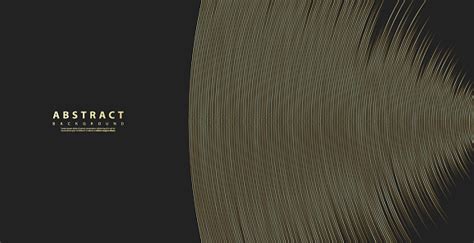 스트라이프 무늬 골드 럭셔리 칼라 골드 웨이브 라인 배경 추상 적인 골드 라인 텍스처 패턴 벡터 그림 개념에 대한 스톡 벡터