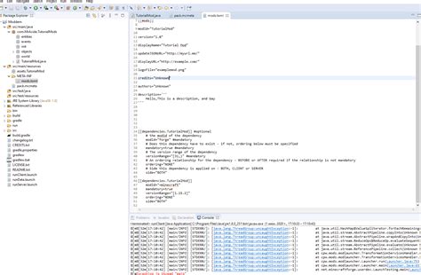 Error In Eclipse 1 15 2 Modder Support Forge Forums