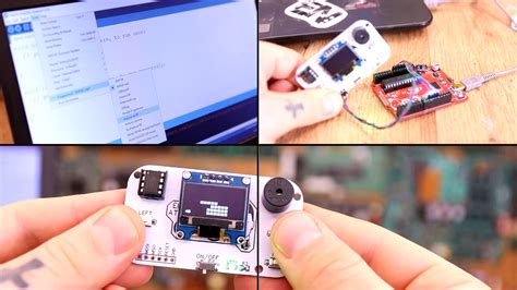 Attiny85 Game Console Pcb