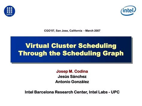Ppt Virtual Cluster Scheduling Through The Scheduling Graph