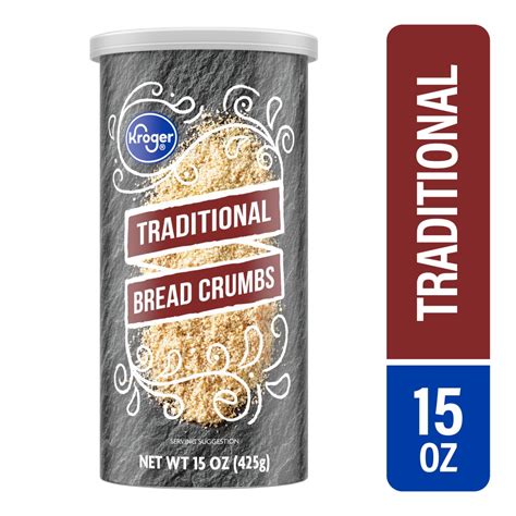 Kroger® Plain Bread Crumbs 15 Oz Kroger