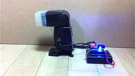 Diy Strobe Trigger Attiny85 Arduino 1st And Final Test Youtube
