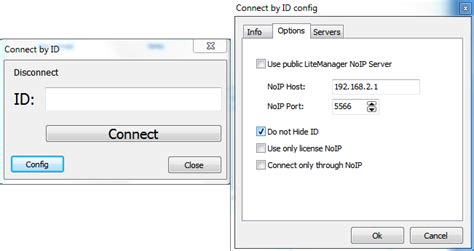 Configure Private NOIP