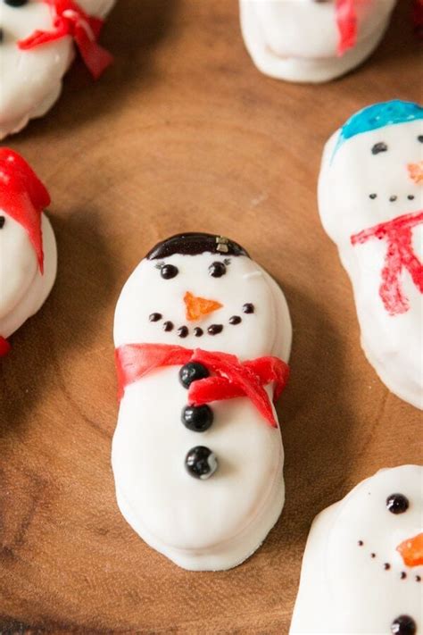 Nutter Butter Snowmen