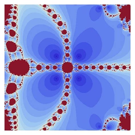 Fractal Behavior For The Rational Function Associated To The