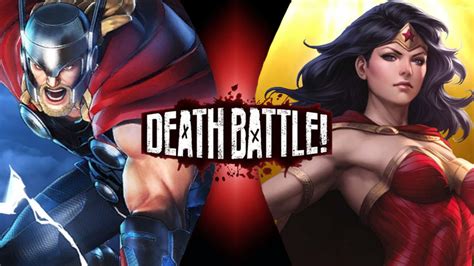 Thor Vs Wonder Woman By Goldenphantom04 On Deviantart