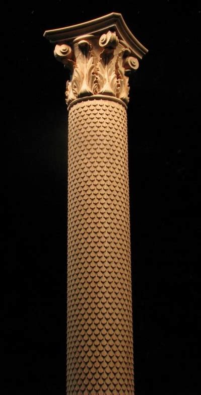 Column Full Round Scales And Acanthus Capital Columns Full Round Half Round Round