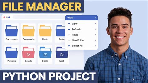 Create A Python File Management App From Scratch Perfect For Beginners Youtube